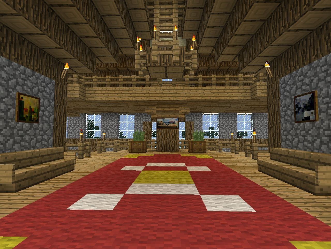 Pinewood Lodge Minecraft Map