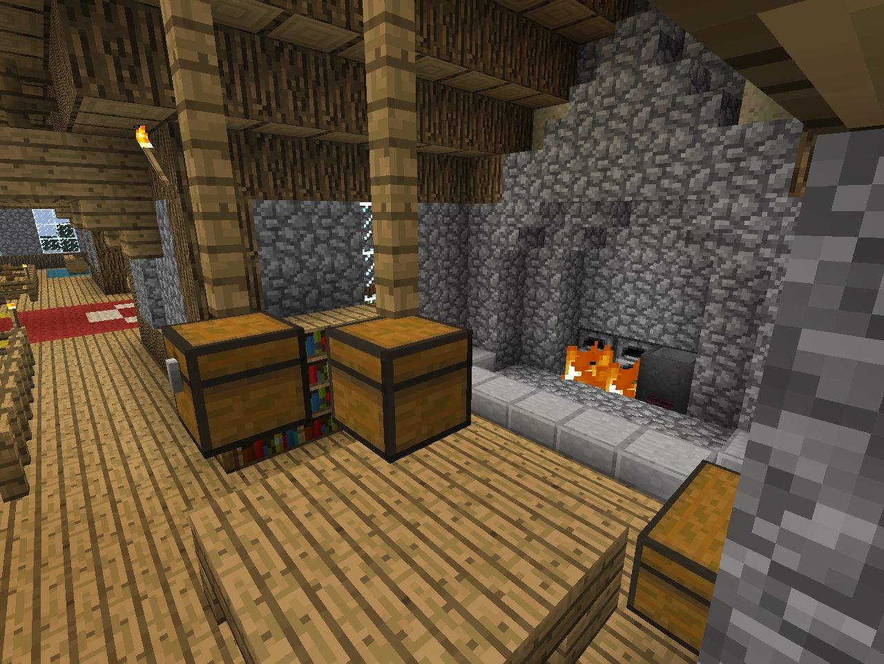 Pinewood Lodge Minecraft Map