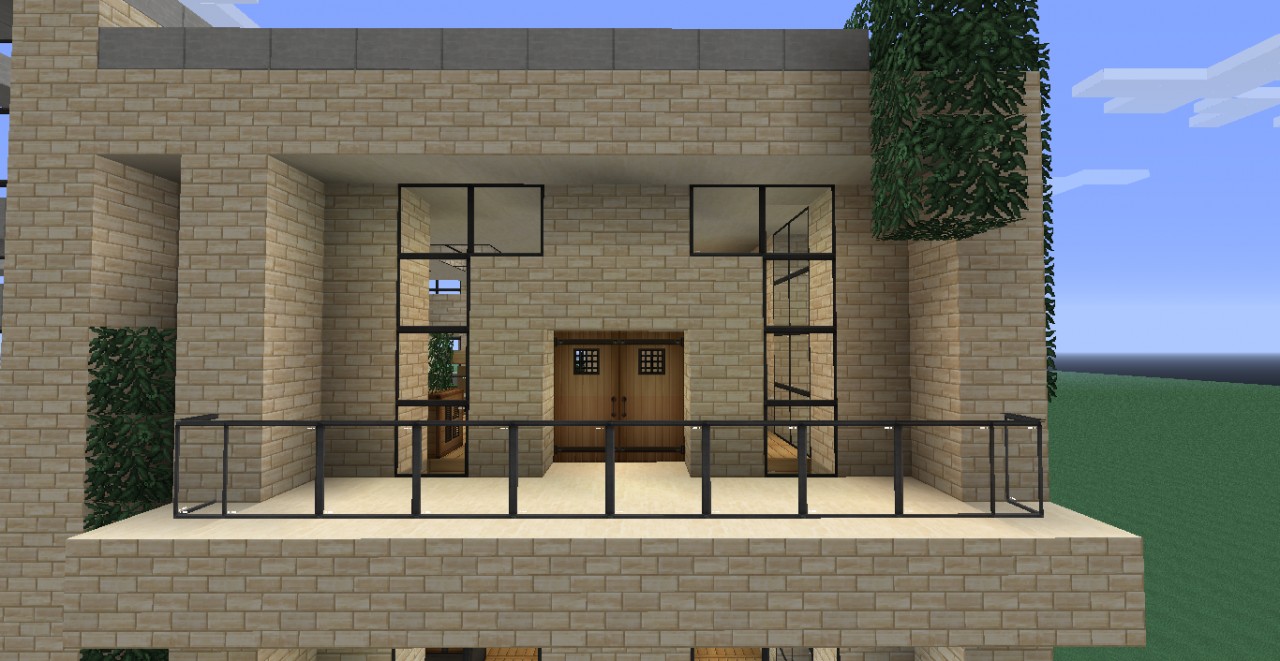 Modern Home 2 *Fully Furnished* Minecraft Map