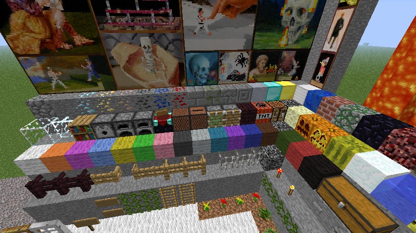 Texture Pack Layout 1.2.5 Minecraft Map