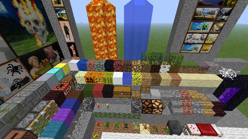 Texture Pack Layout 1.2.5 Minecraft Map