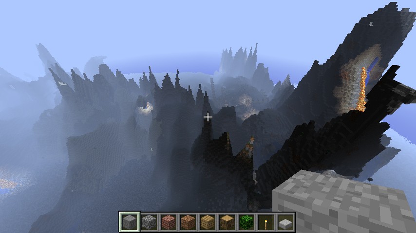 another weird world from mod Minecraft Map