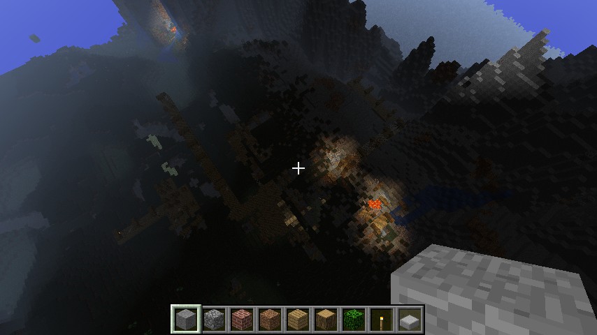 another weird world from mod Minecraft Map