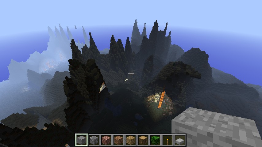 another weird world from mod Minecraft Map