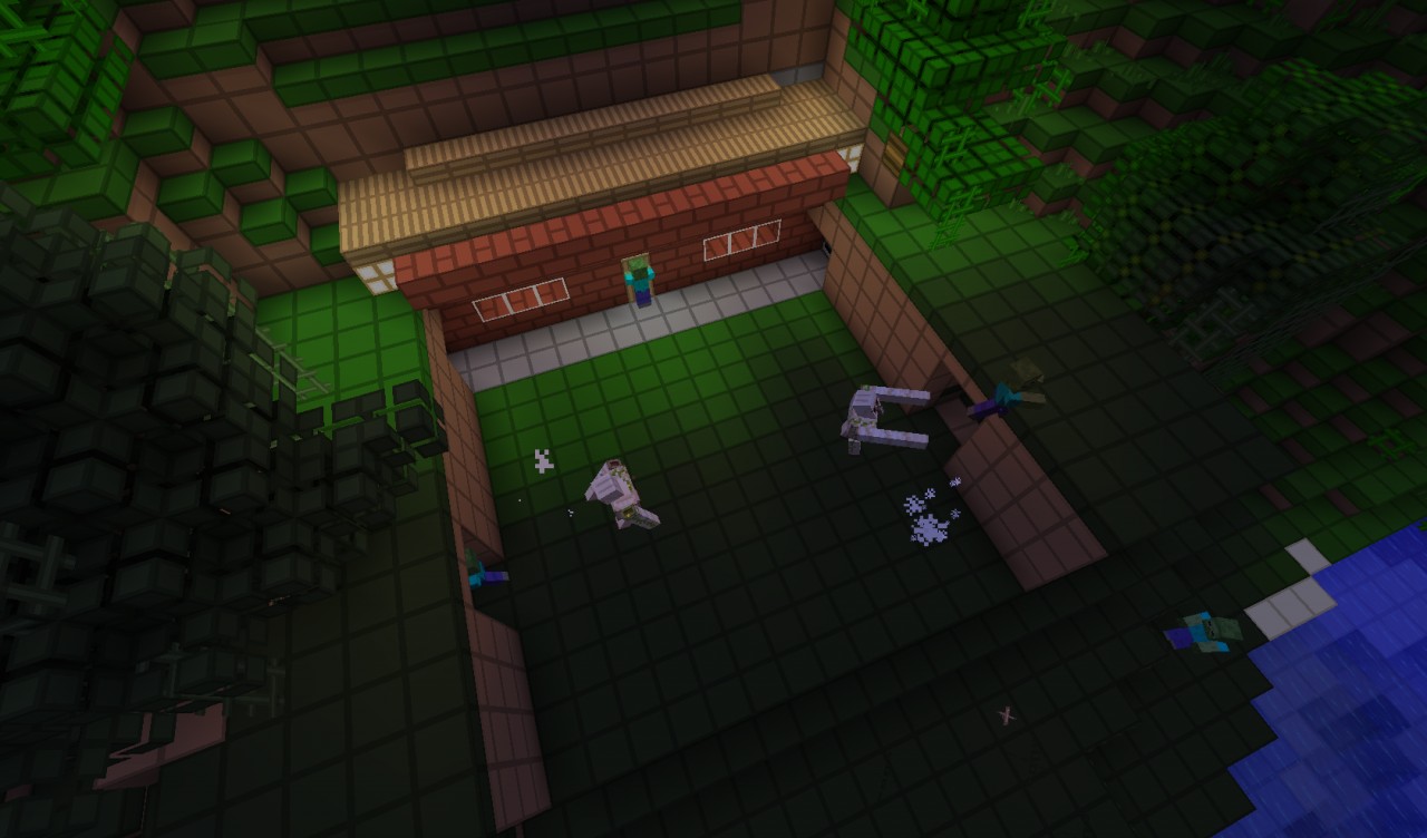 Zombie Proof House Minecraft Map