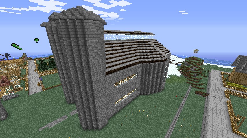 Big Awesome Temple Minecraft Map