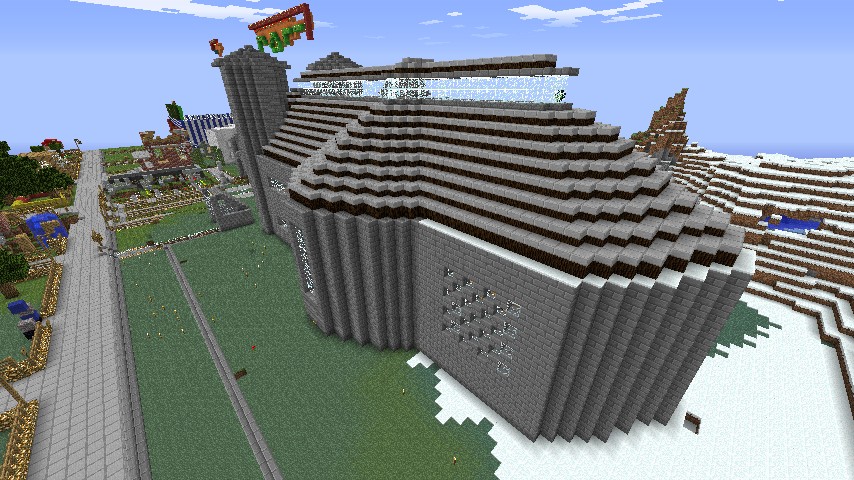 Big Awesome Temple Minecraft Map