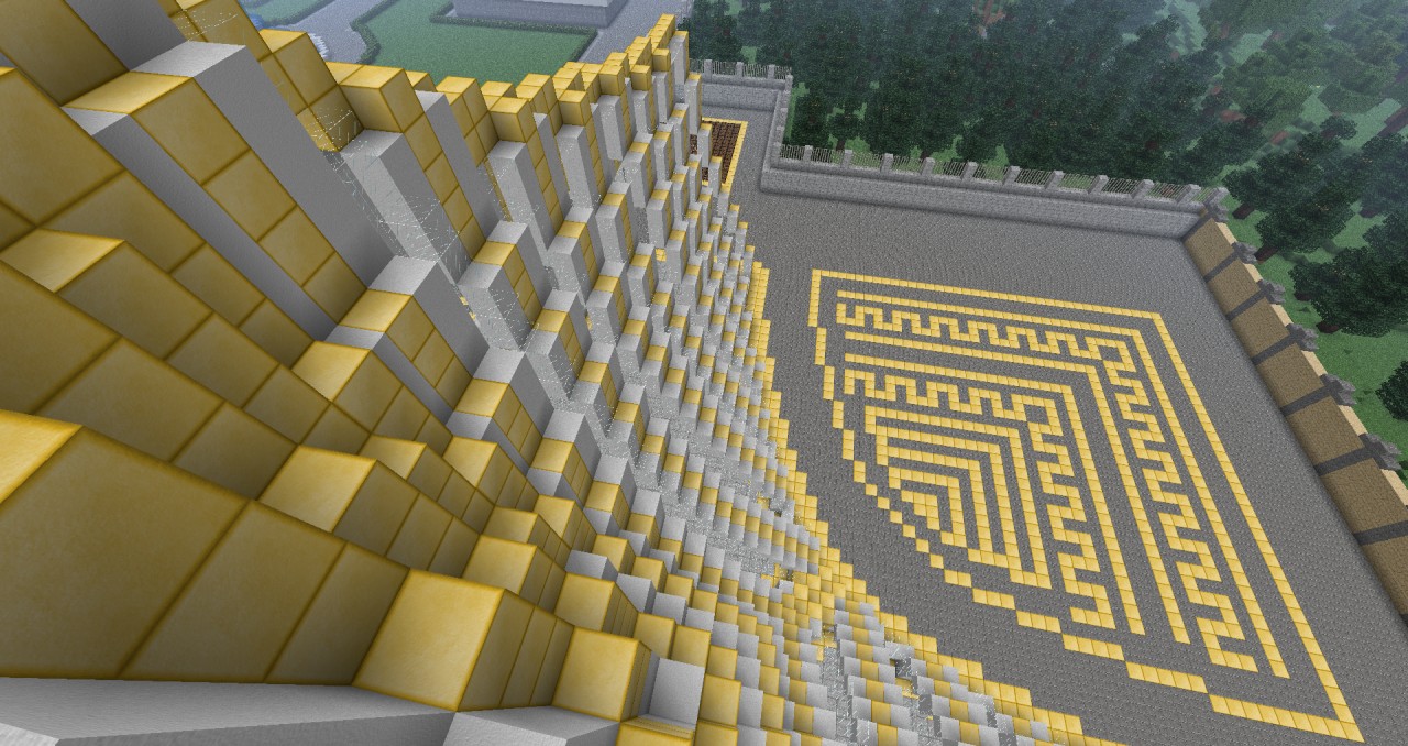 GoldenHall Minecraft Map