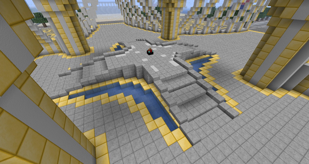 GoldenHall Minecraft Map