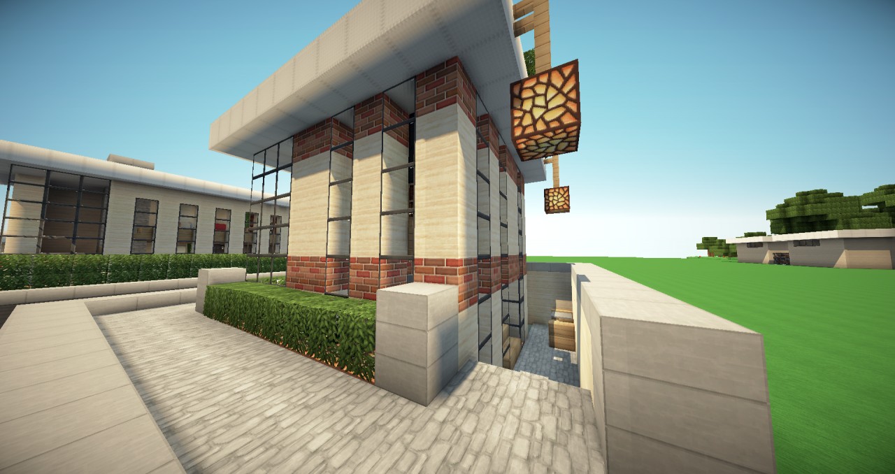 Modern House: The 11x11 (I think) Minecraft Map