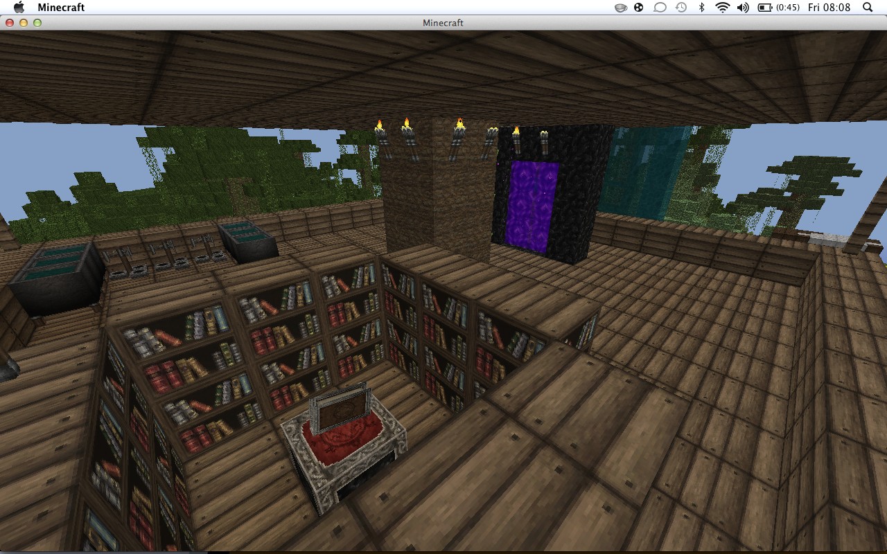 Epic TreeHouse Minecraft Map