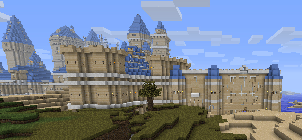 Elven Castle Minecraft Map