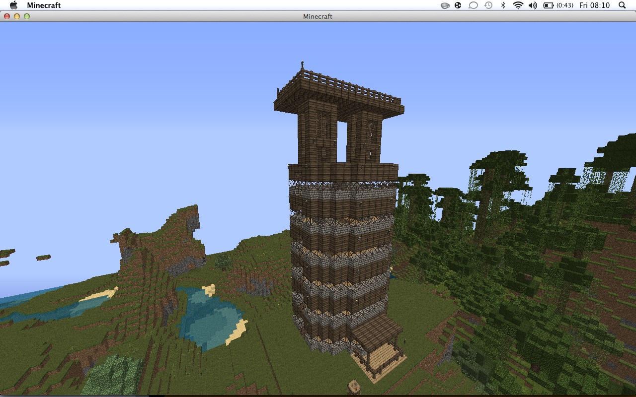 Epic TreeHouse Minecraft Map