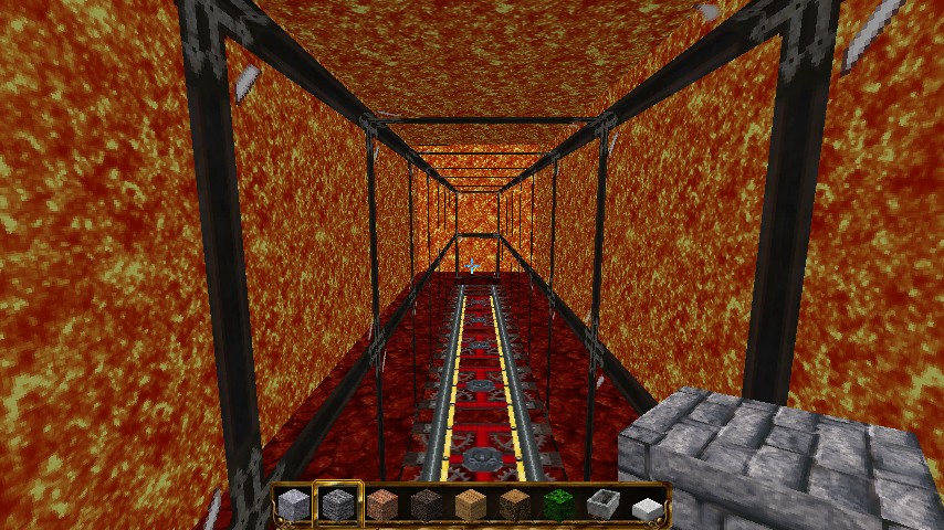 Nether coaster Minecraft Map