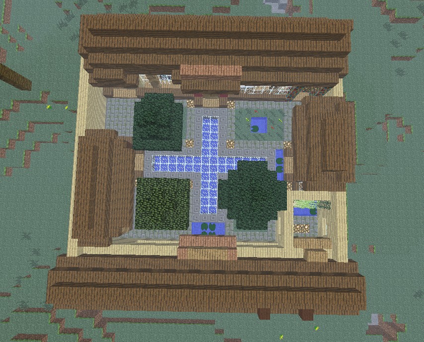 Minecraft Sìhéyuàn(四合院) Minecraft Map