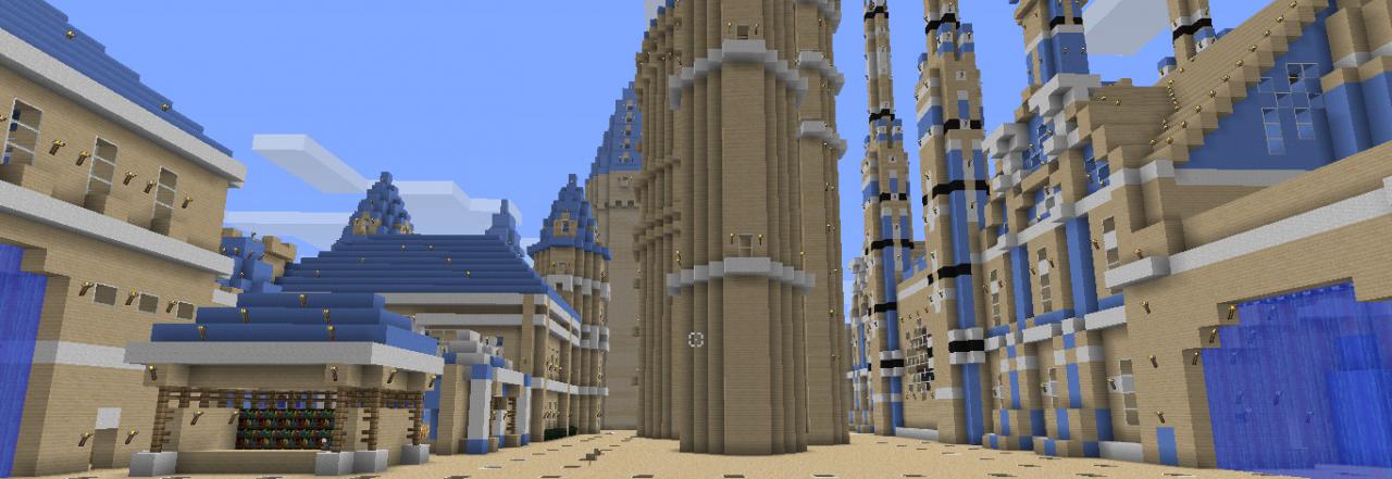 Elven Castle Minecraft Map