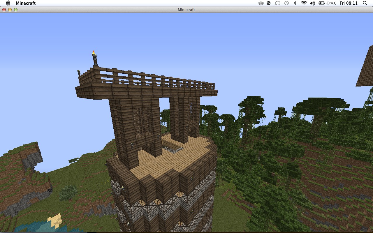 Epic TreeHouse Minecraft Map