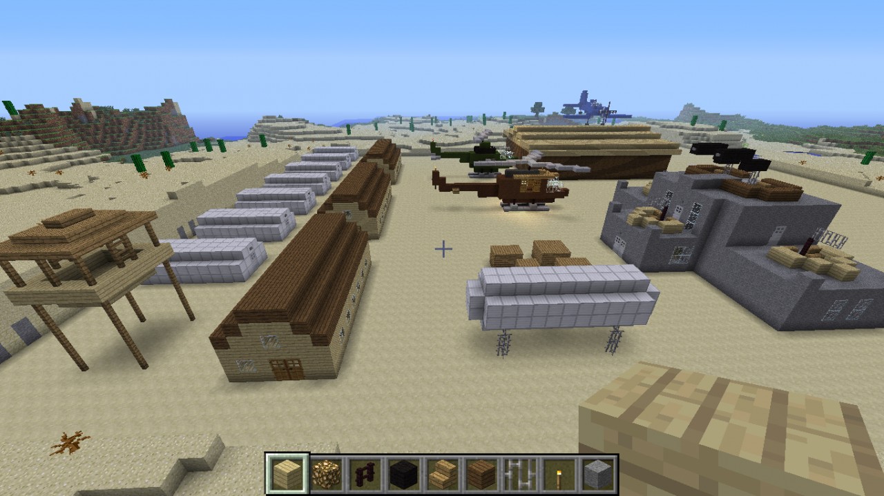 Military Airport WW2 Minecraft Map