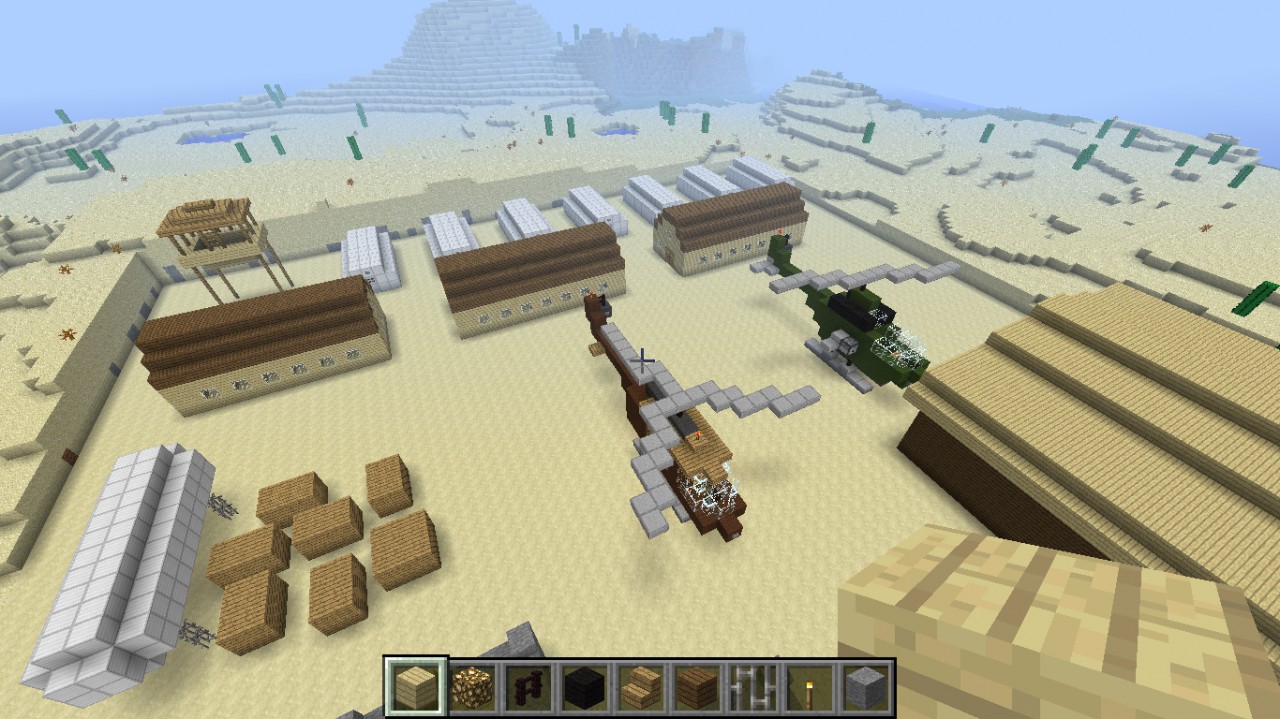 Military Airport WW2 Minecraft Map