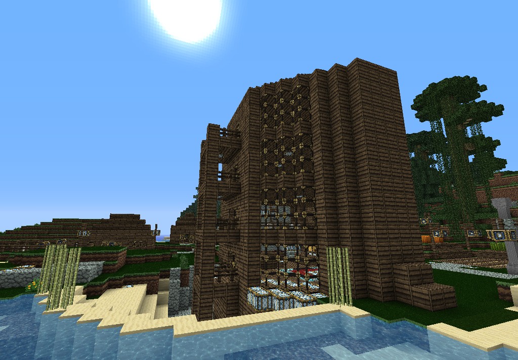Long Lake Manor - Desert Sky Manor Minecraft Map