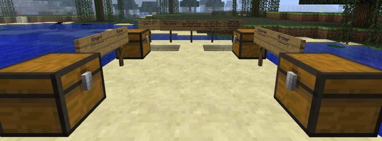 Epic arena battle! Minecraft Map