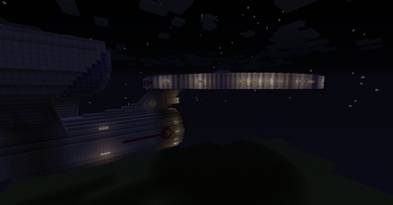 U.S.S. Enterprise (2009 movie) Minecraft Map