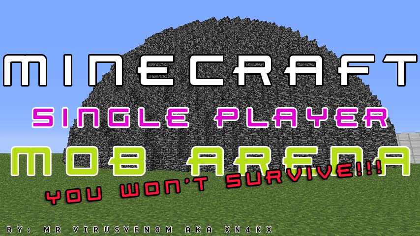 Single Player Mod Arena v1.0 [No Mods Needed] Minecraft Map