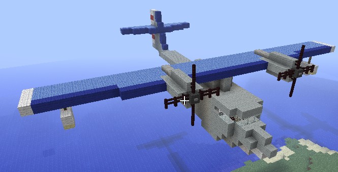 PBY Catalina Minecraft Map