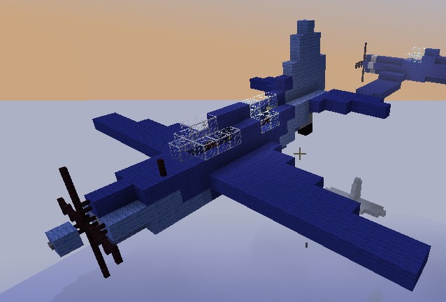 SB2C Helldiver Minecraft Map