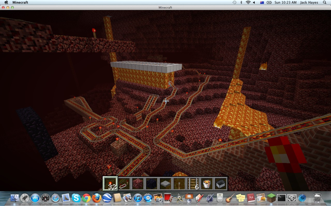 Random Mine Cart Track Minecraft Map