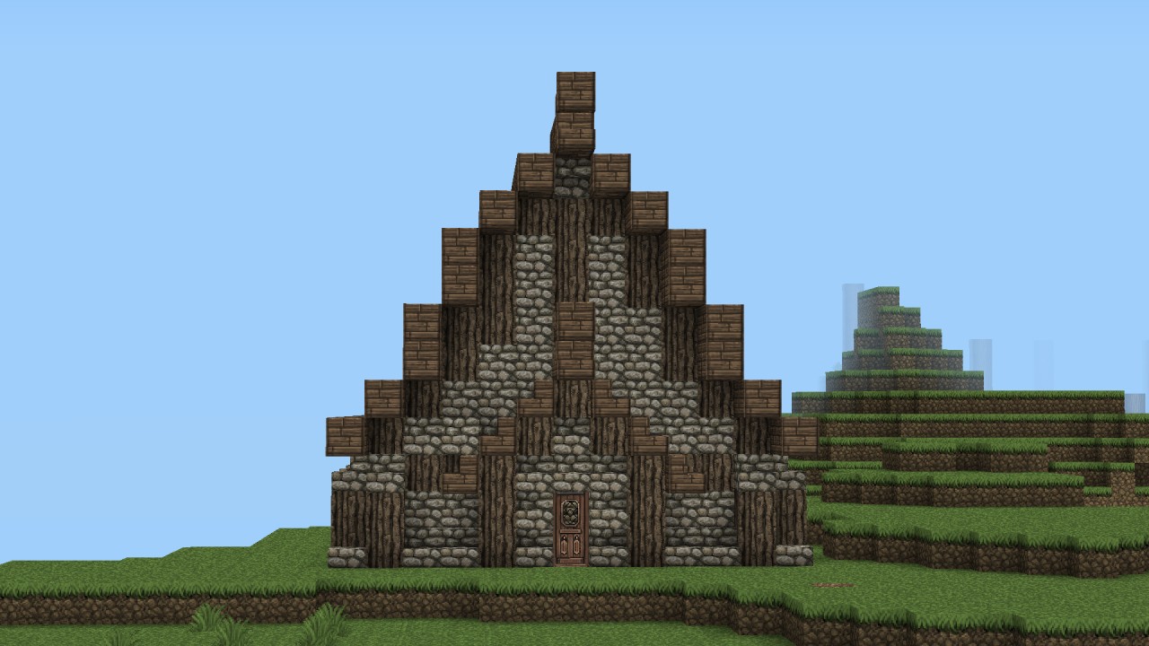 Minecraft Nordic House/Great Hall Tutorial Minecraft Map