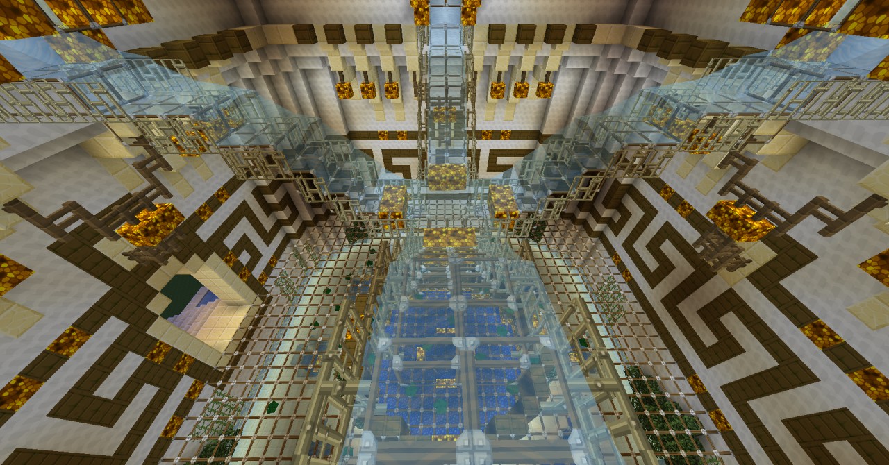 Palace/Castle Town Spawn Minecraft Map