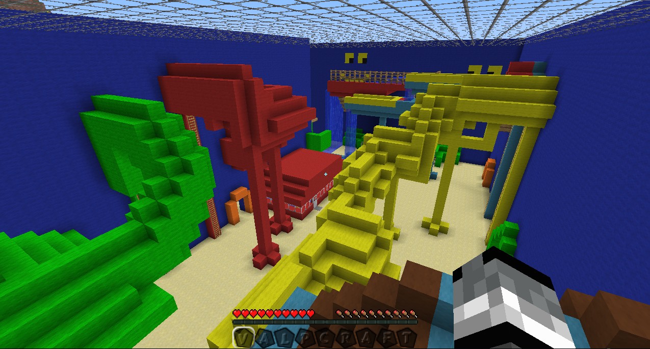 water land Minecraft Map