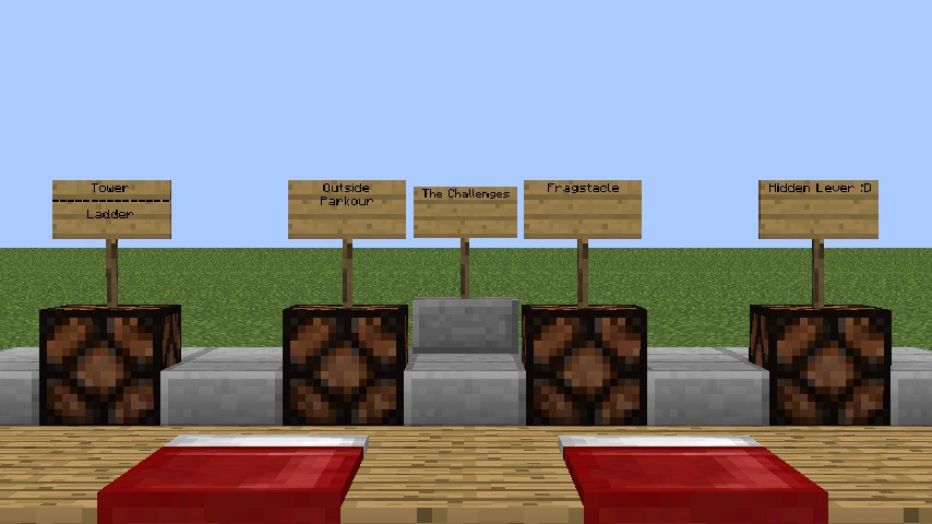 Funny Parkour Map by Fragstuff Minecraft Map