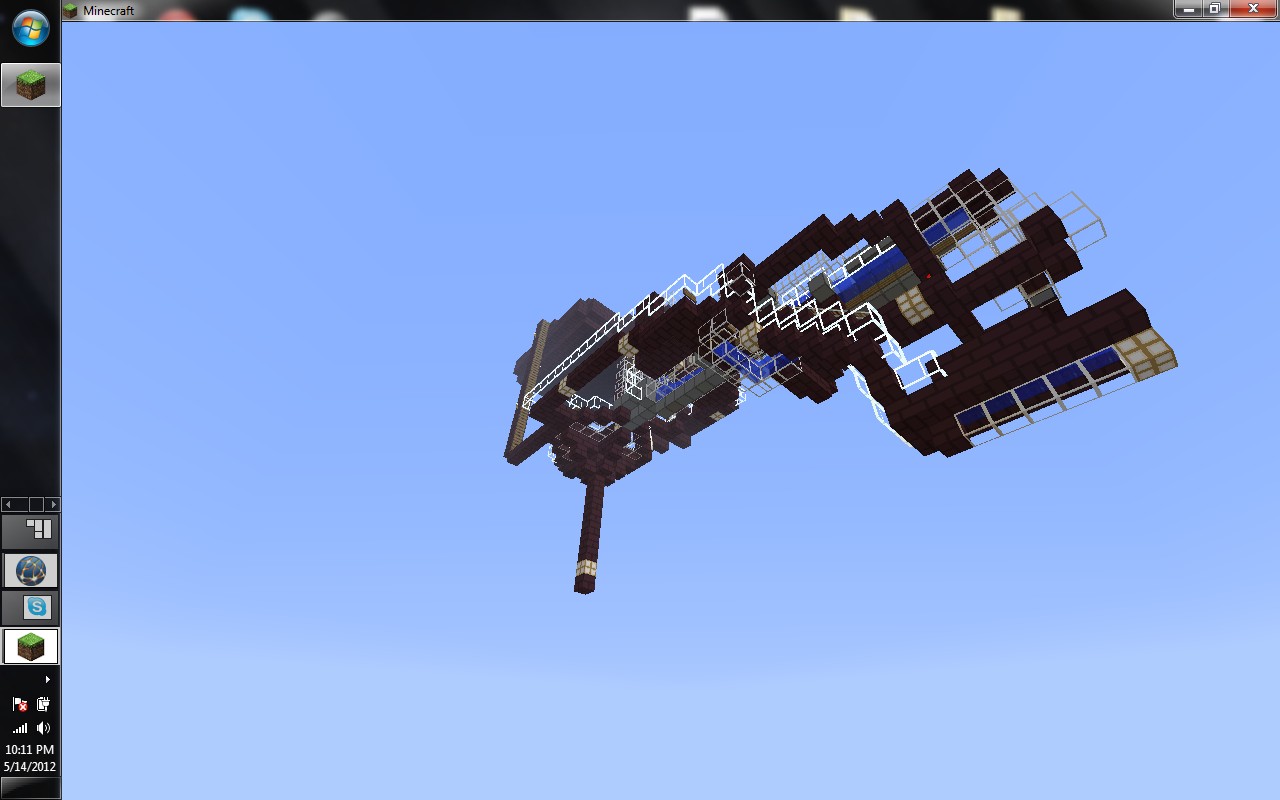Sky Station w/Mob Trap Minecraft Map