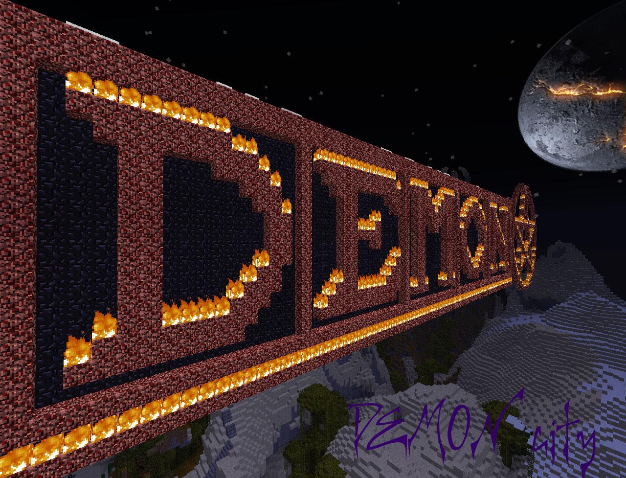[Citadel of Skull] Demon City Minecraft Map