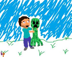 How to hug a creeper!