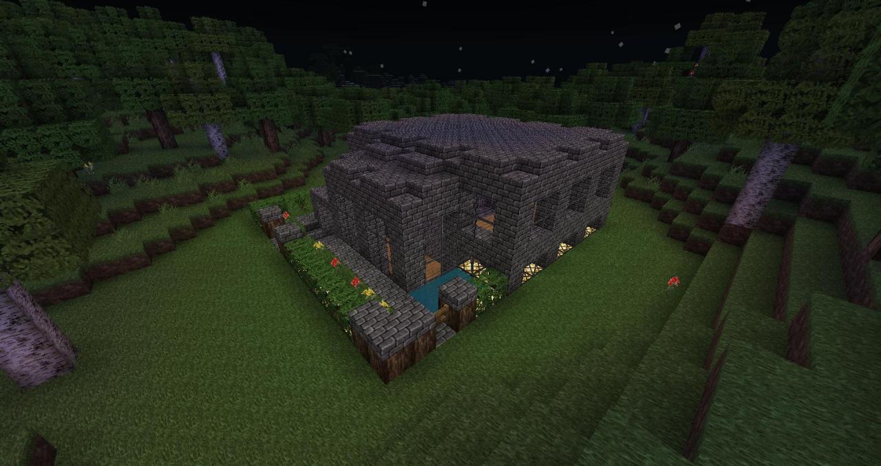 16x16 Modern House Minecraft Map