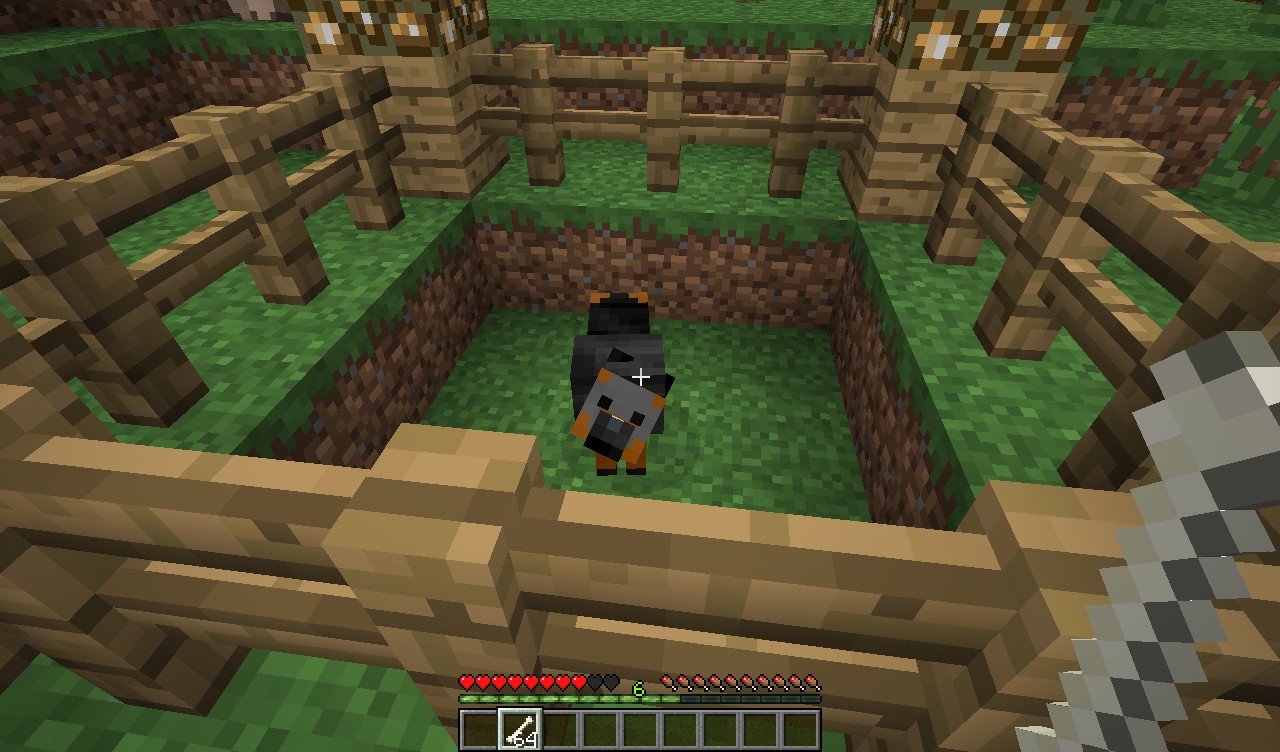 German shepherd wolves! Minecraft Texture Pack