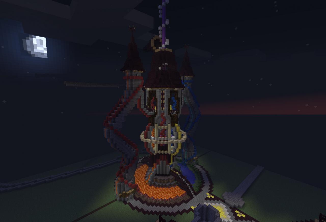 Midstone Mage Tower Minecraft Map