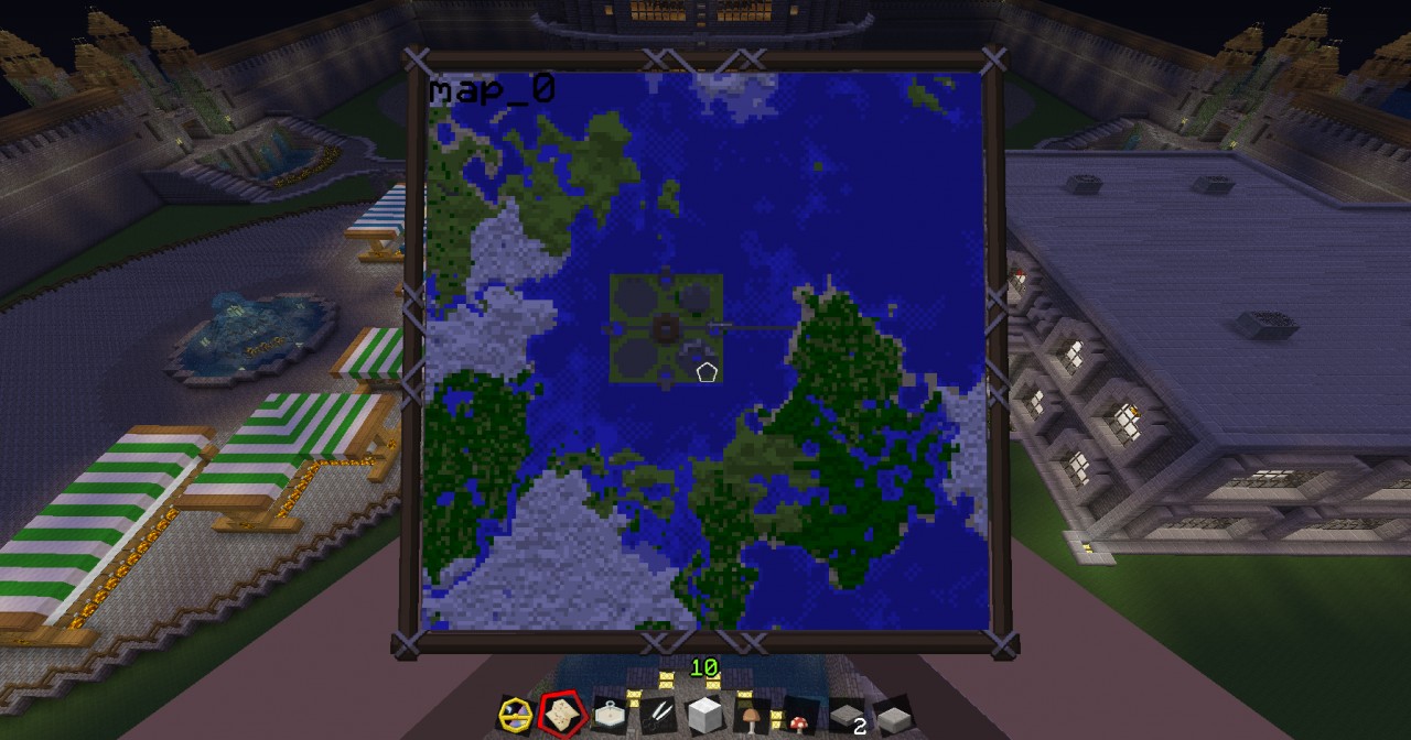 Spawn Area (Template for Server Owners) Minecraft Map