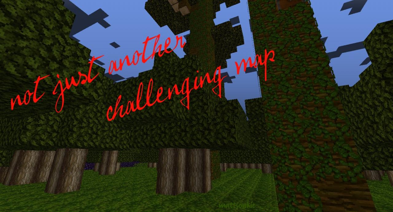 not just another challenging map Minecraft Map