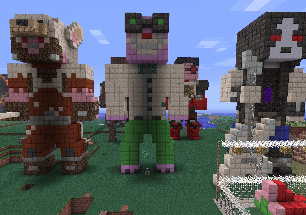 Statue Skeleton Minecraft Map