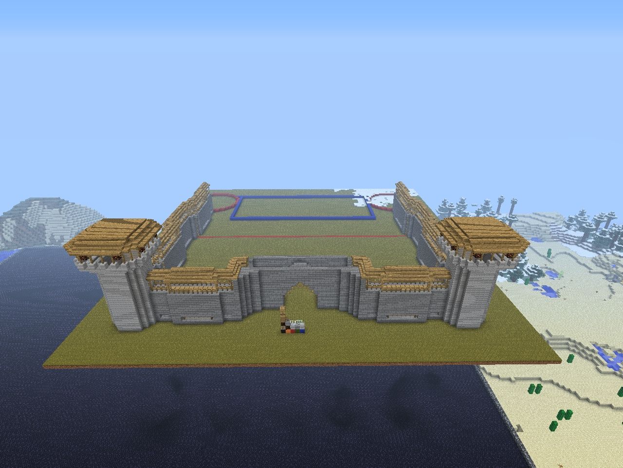 Floating Fortress! Minecraft Map