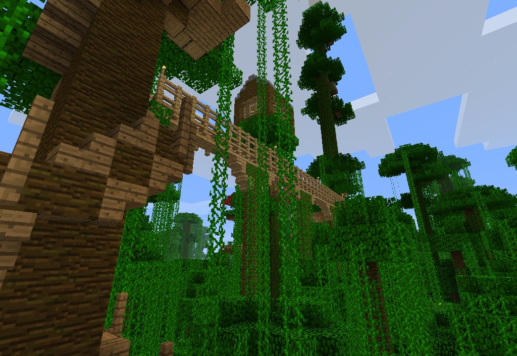 Jungle Settlement Minecraft Map