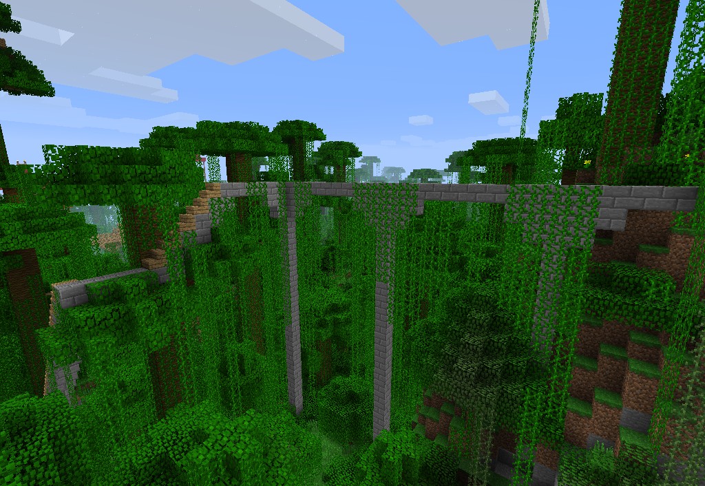 Jungle Settlement Minecraft Map