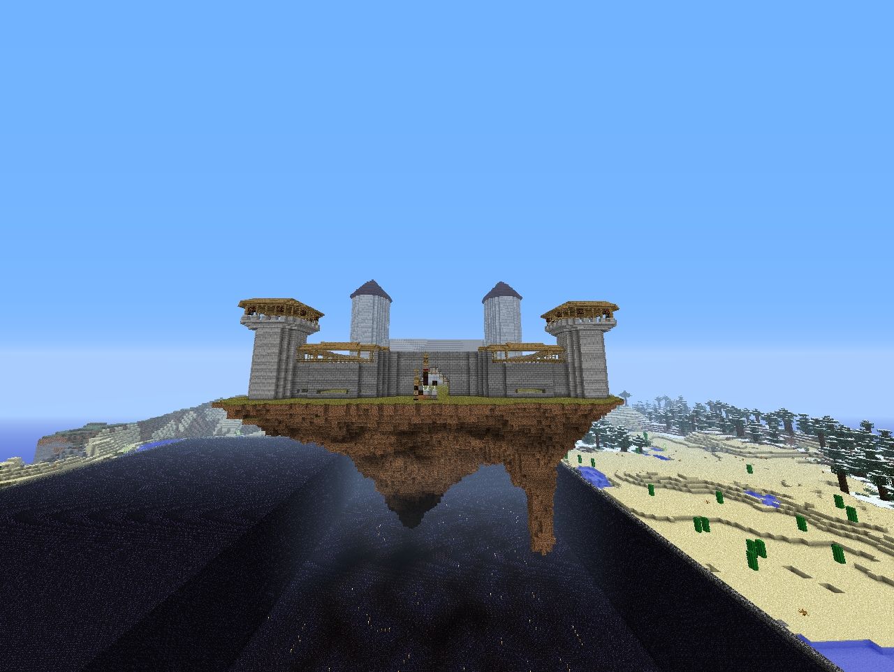 Floating Fortress! Minecraft Map