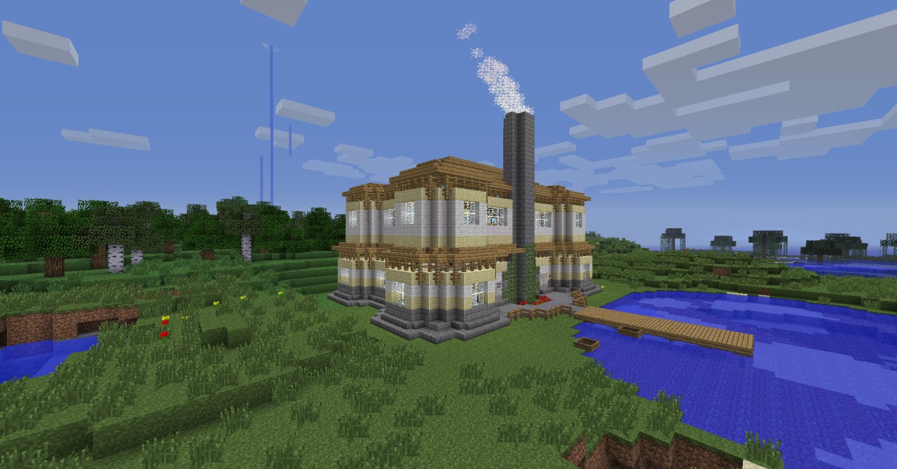 First detailed house Minecraft Map