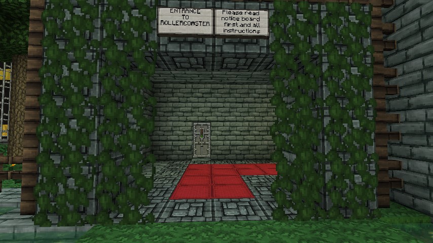 Massively Giant rollercoaster Minecraft Map