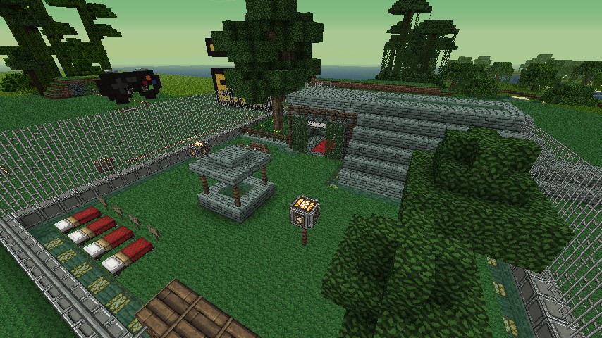 Massively Giant rollercoaster Minecraft Map